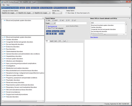 MedDRA Desktop Browser User Guide