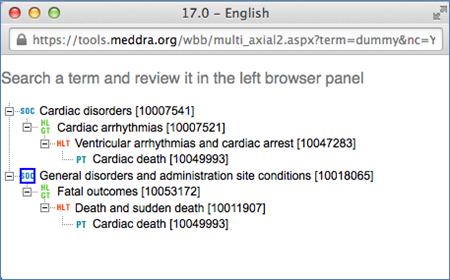 MedDRA Web-Based Browser User Guide