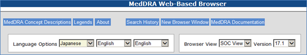 MedDRA Web-Based Browser User Guide